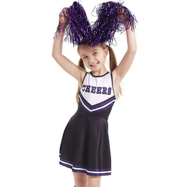 LOLANTA Girls Cheerleader Costumes Dresses Cheerleading Outfit Cheer ...