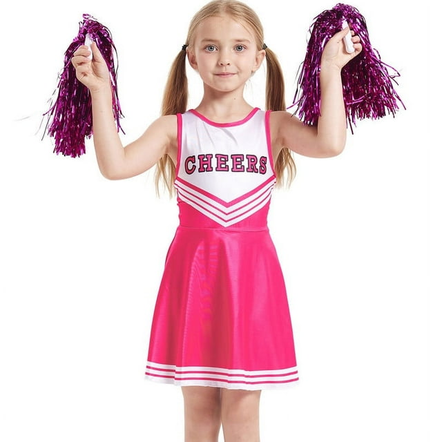 LOLANTA Girls Cheerleader Costumes Dresses Cheerleading Outfit Cheer ...