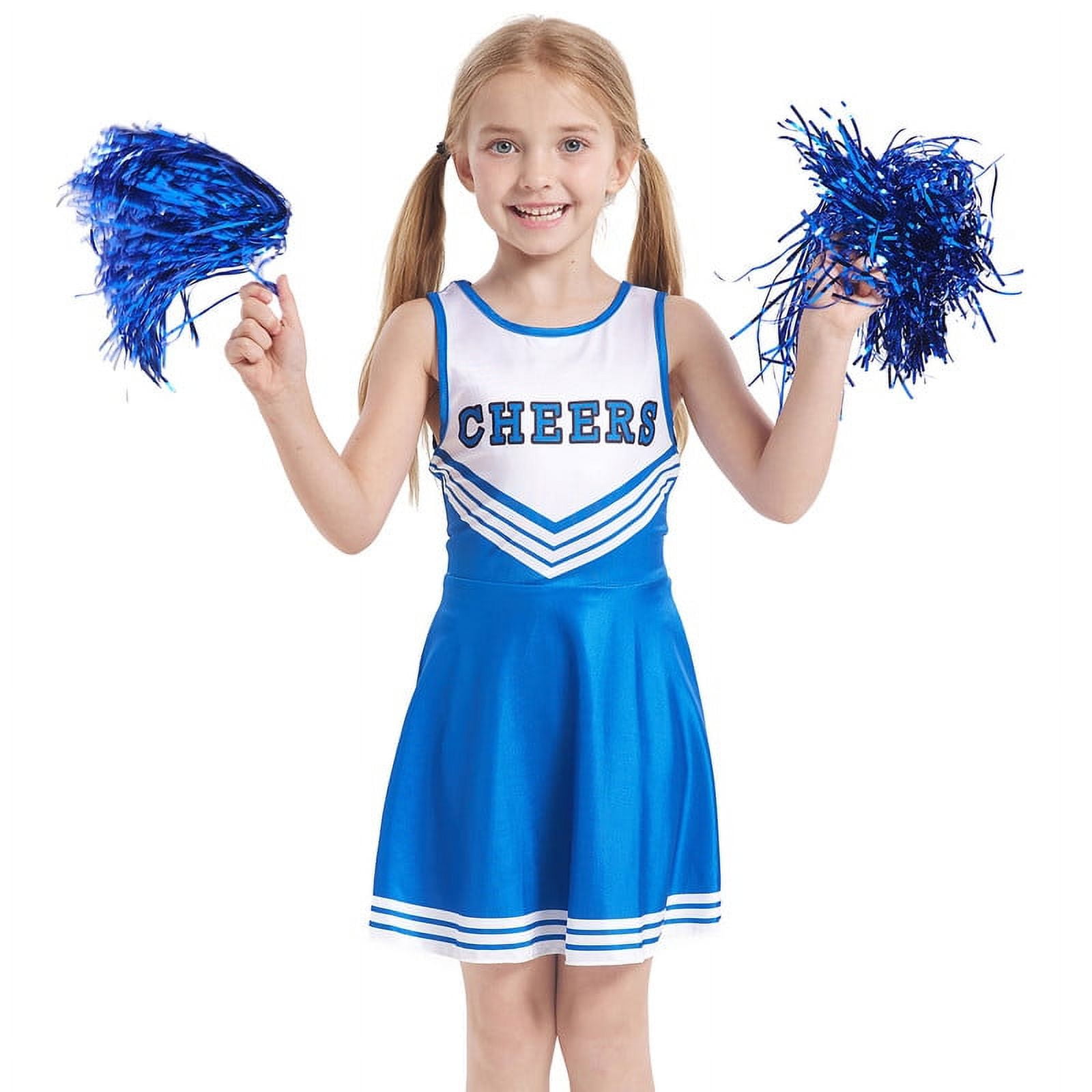 LOLANTA Girls Cheerleader Costumes Dresses Cheerleading Outfit Cheer ...