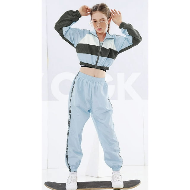 LOLANTA Girls Dance Clothing Set Hip Hop Modern Jazz Team Performance ...