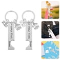 LOLIPPYY 1 Pair of Key Pendants for First House Keychain Practical ...