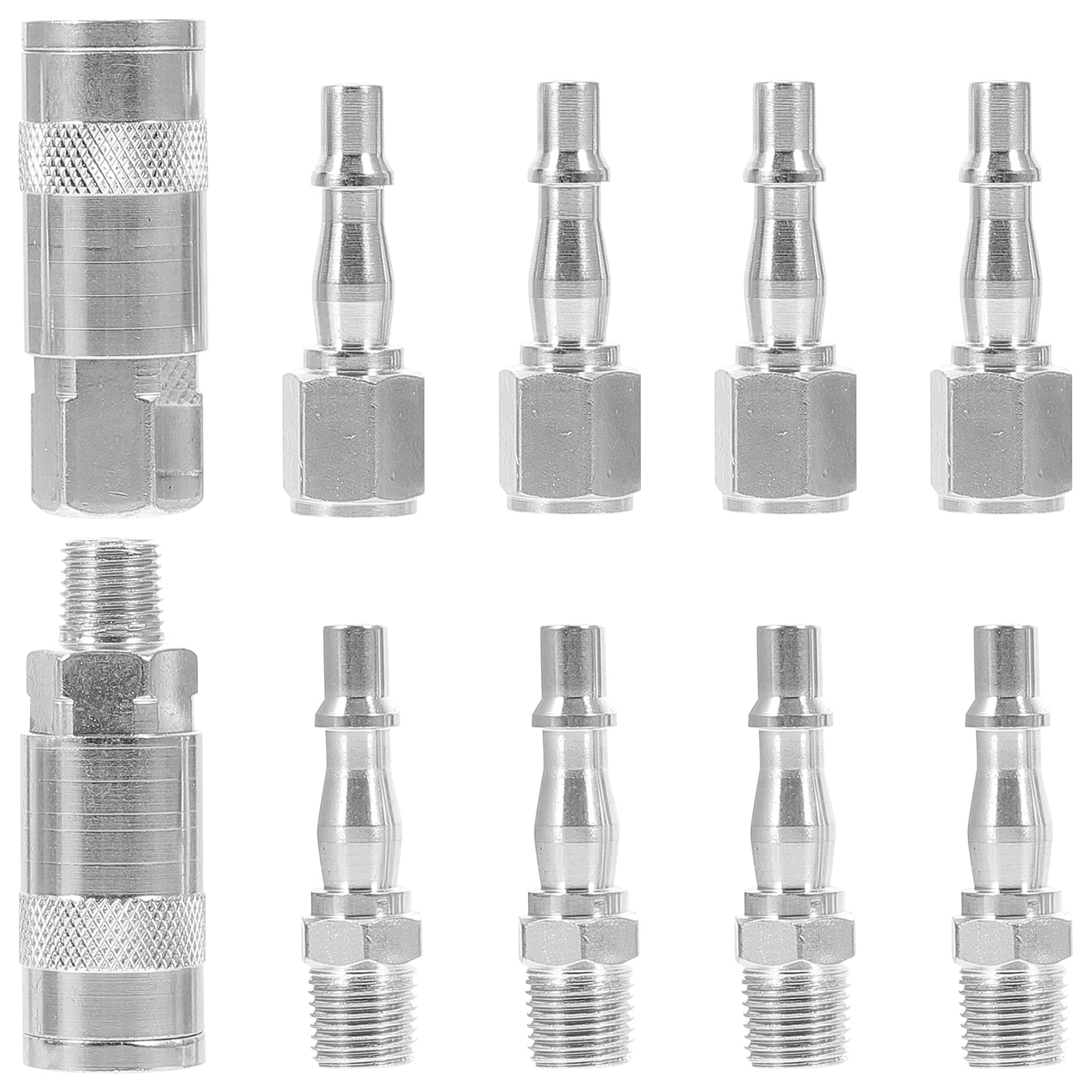 LOLIPPYY 1 Set Air Hose Fitting Tube Connector Crimp Cinch Barb Fitting ...