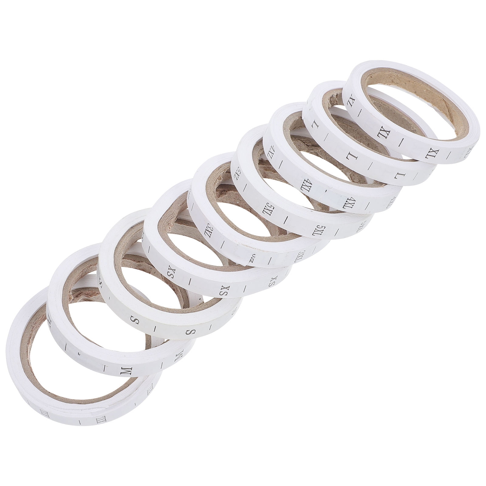 LOLIPPYY 8 Rolls Apparel Tags and Labels for Clothing Organization ...