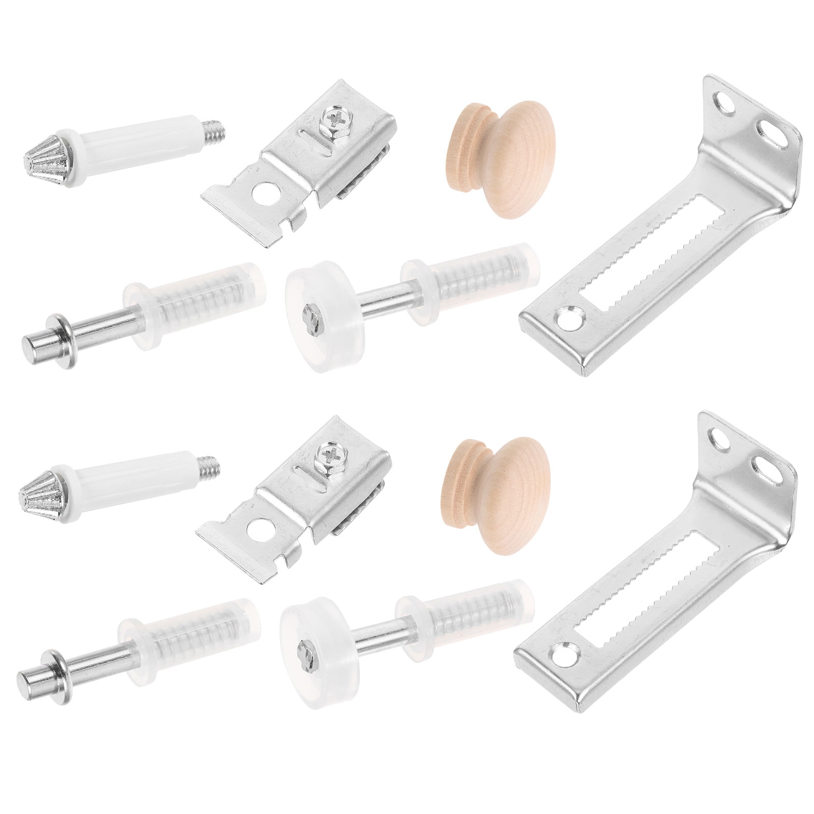 LOLIPPYY 1 Set Bifold Folding Door Pivot Hinge Kit Heavy Duty Metal ...
