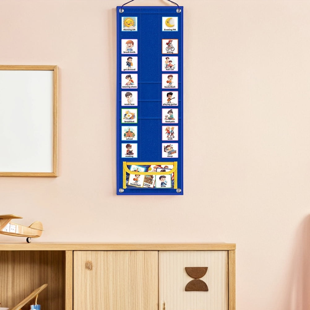 LOLIPPYY 1 Set Classroom Jobs Chart Cloth Wall Hanging Design For ...
