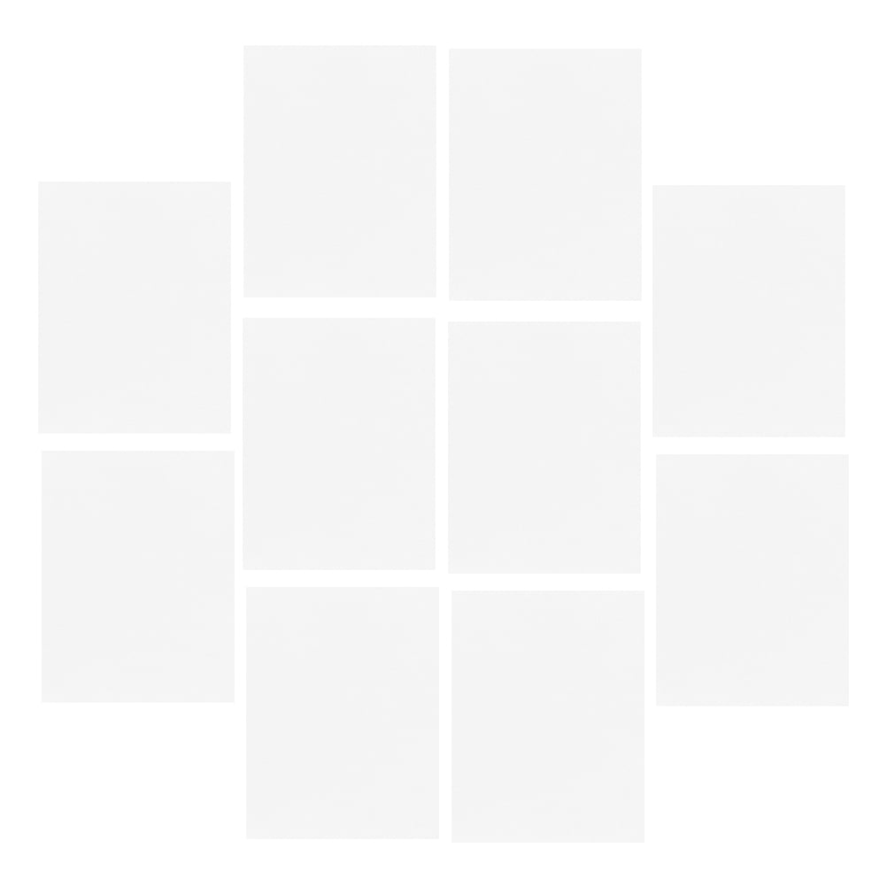 LOLIPPYY 1 Set Double Sided Clear Film Paper for Business Card Printing ...