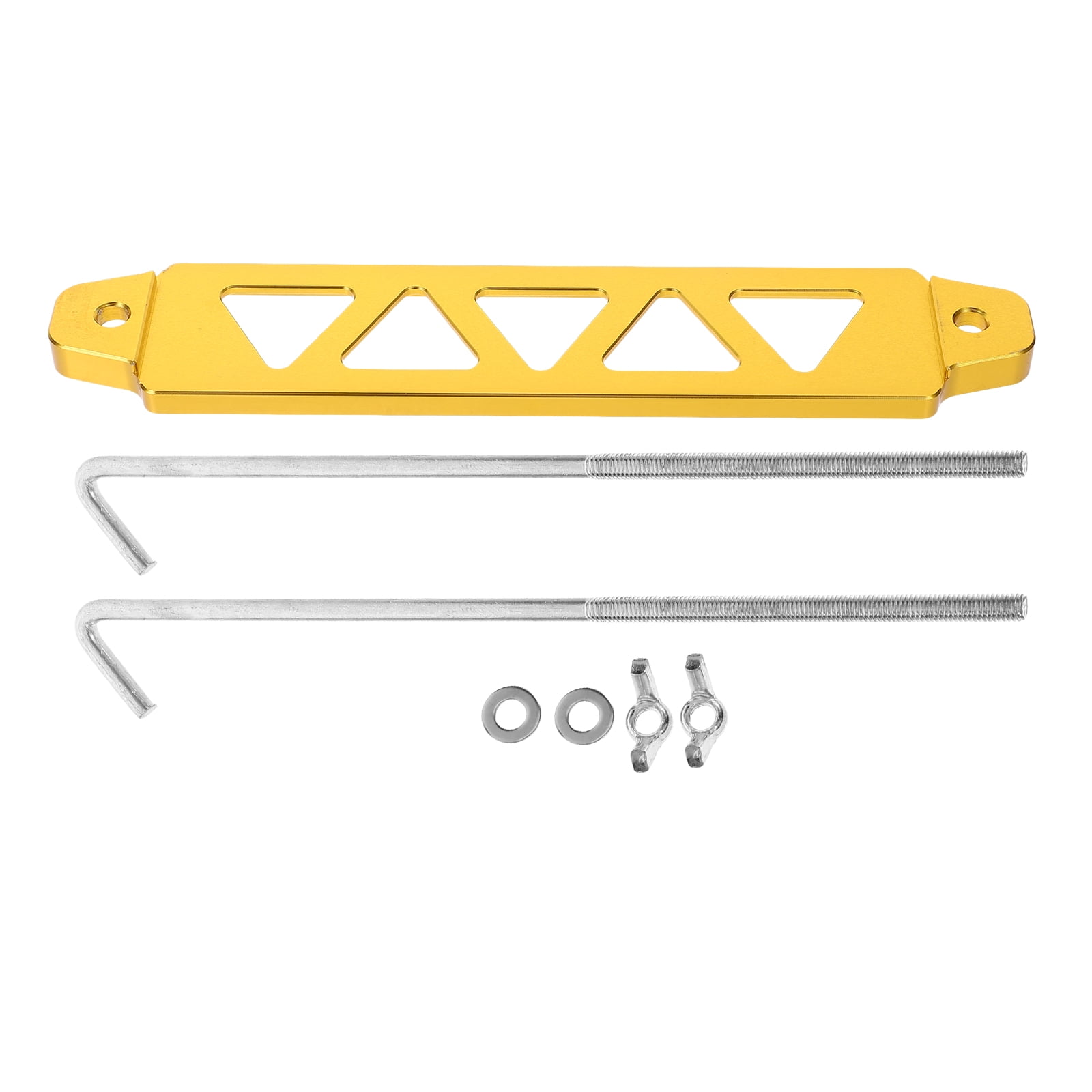 LOLIPPYY Golden Triangular Battery Fixing Bracket Set for Secure ...