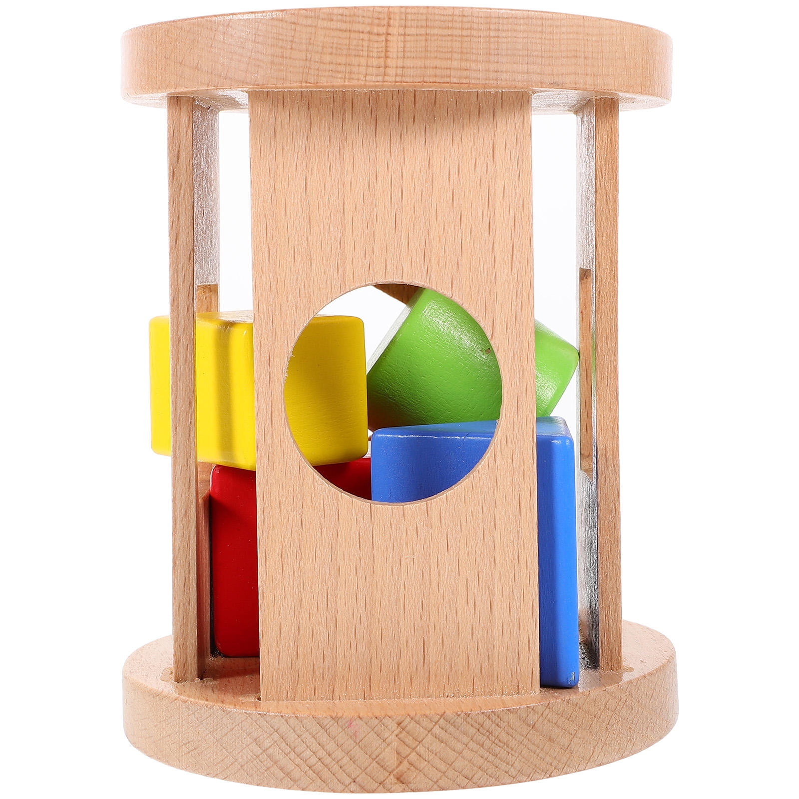 LOLIPPYY 1 Set Kindergarten Teaching Tool Shape Sorter Cube Kids Toys ...