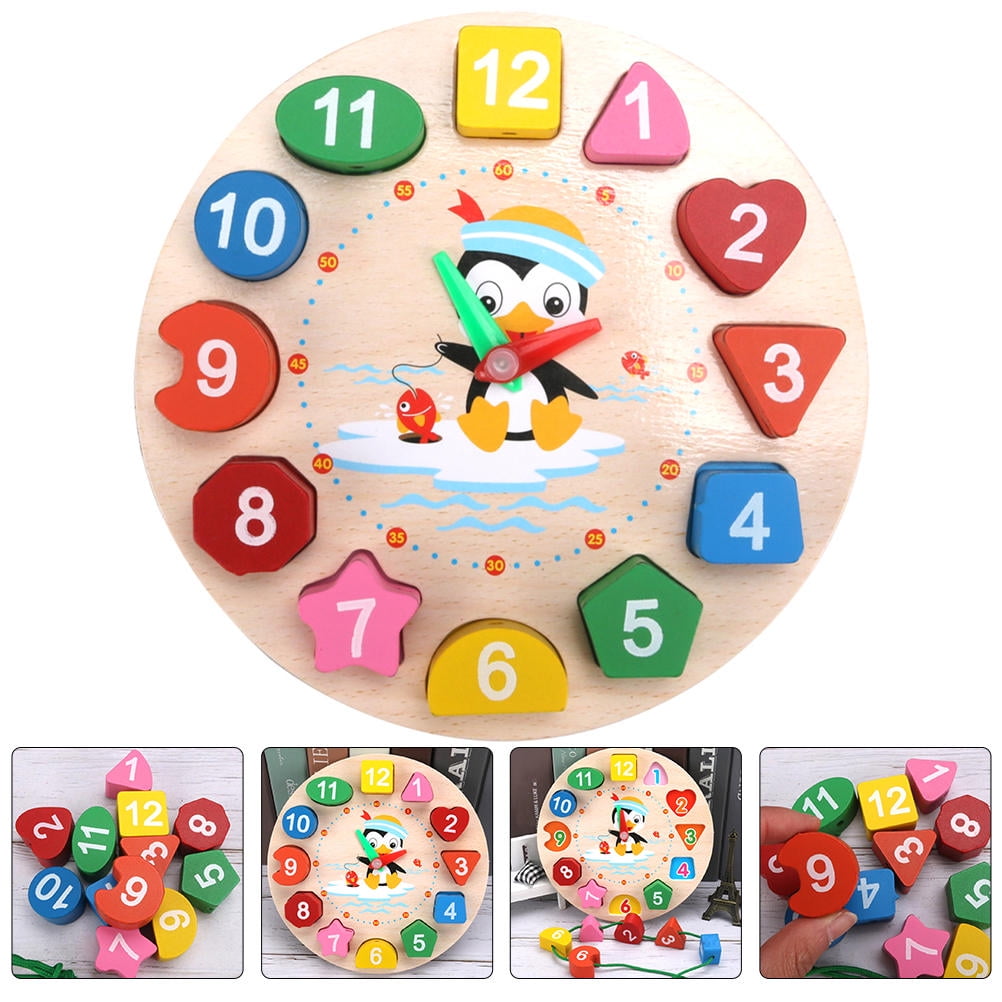 LOLIPPYY 1 Set Mini Clocks Classroom Toddler Teaching Clocks With ...