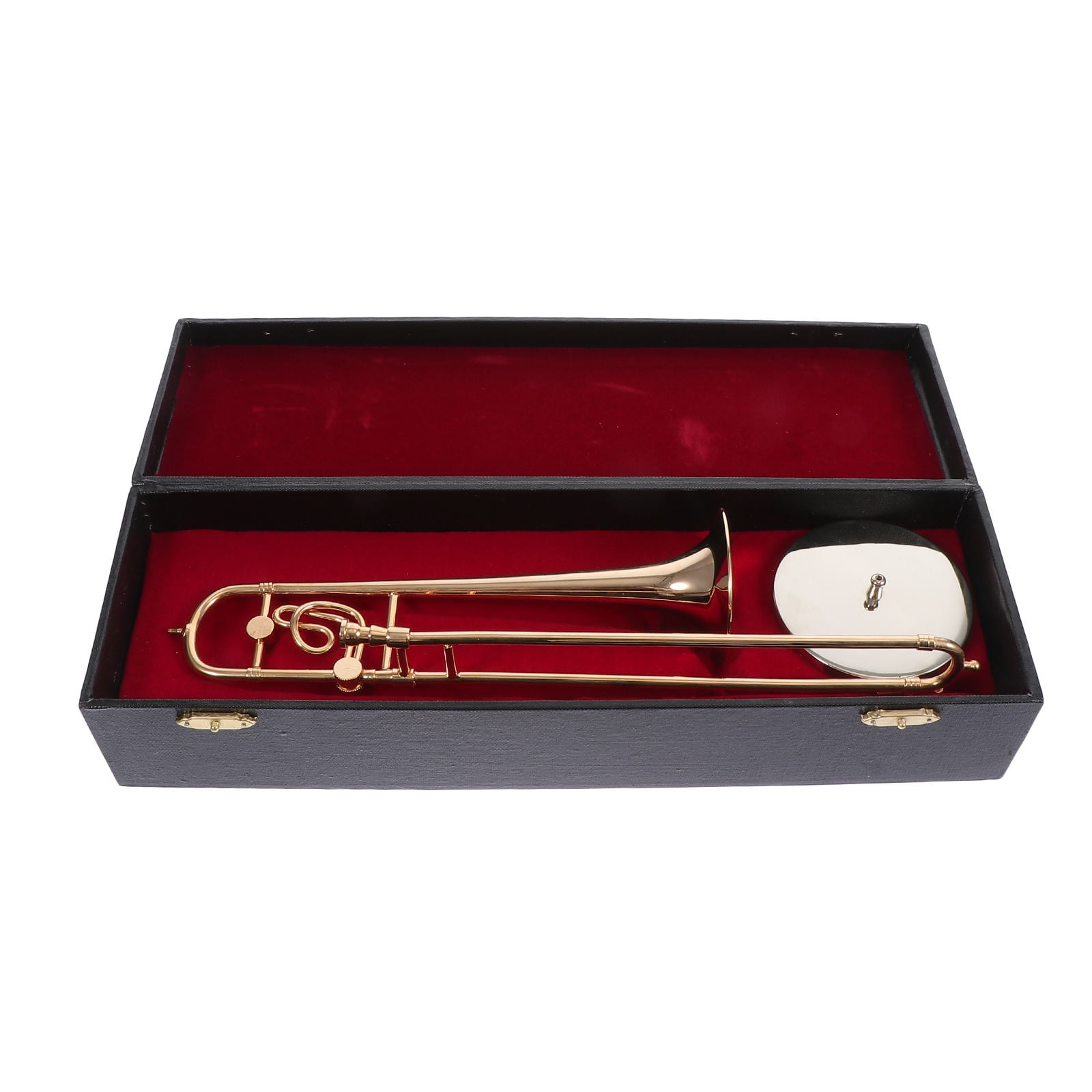 LOLIPPYY 1 Set Miniature Model Trombone Statue Desktop Decoration in ...