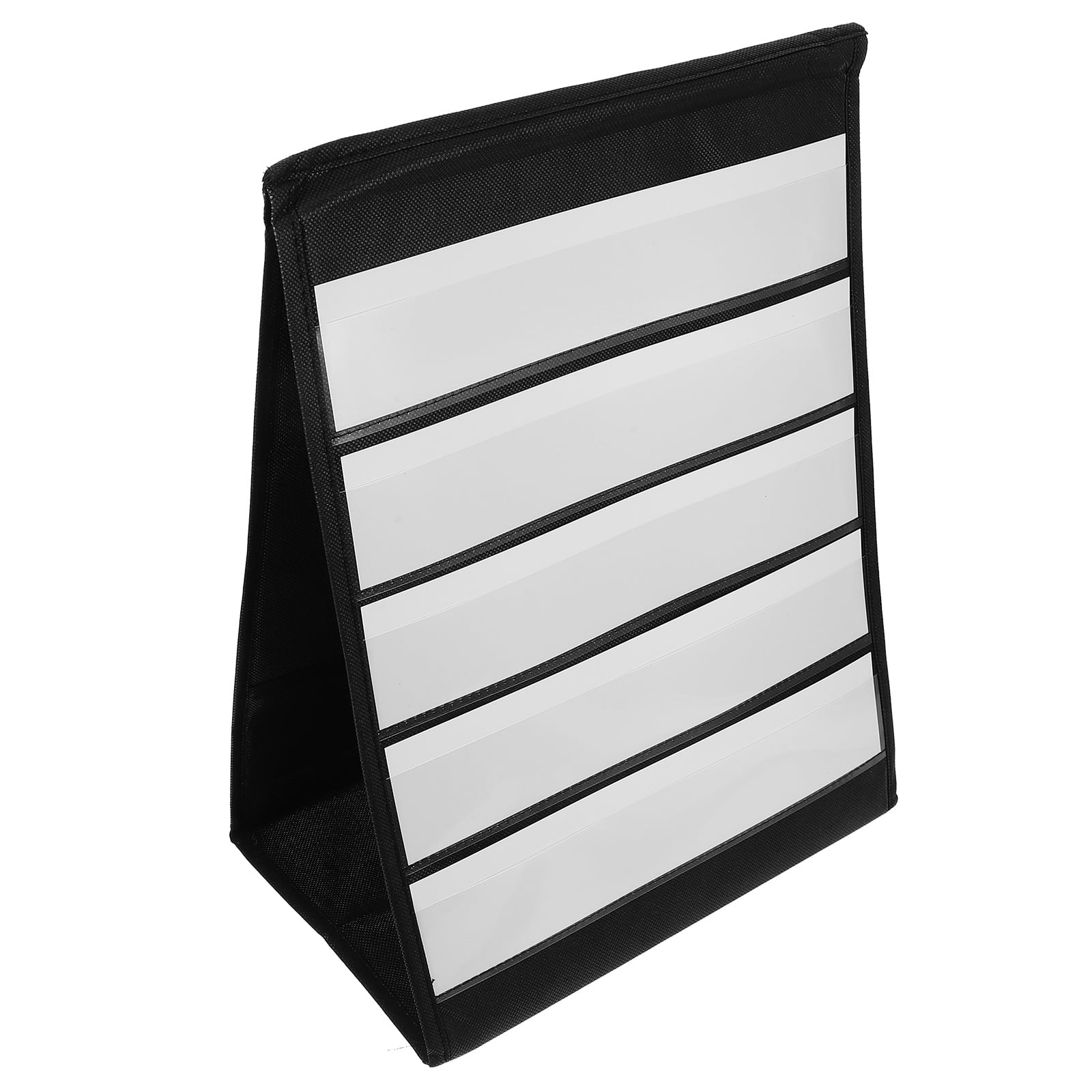 LOLIPPYY 1 Set Of Classroom Jobs Pocket Chart Black Paper Triangular ...