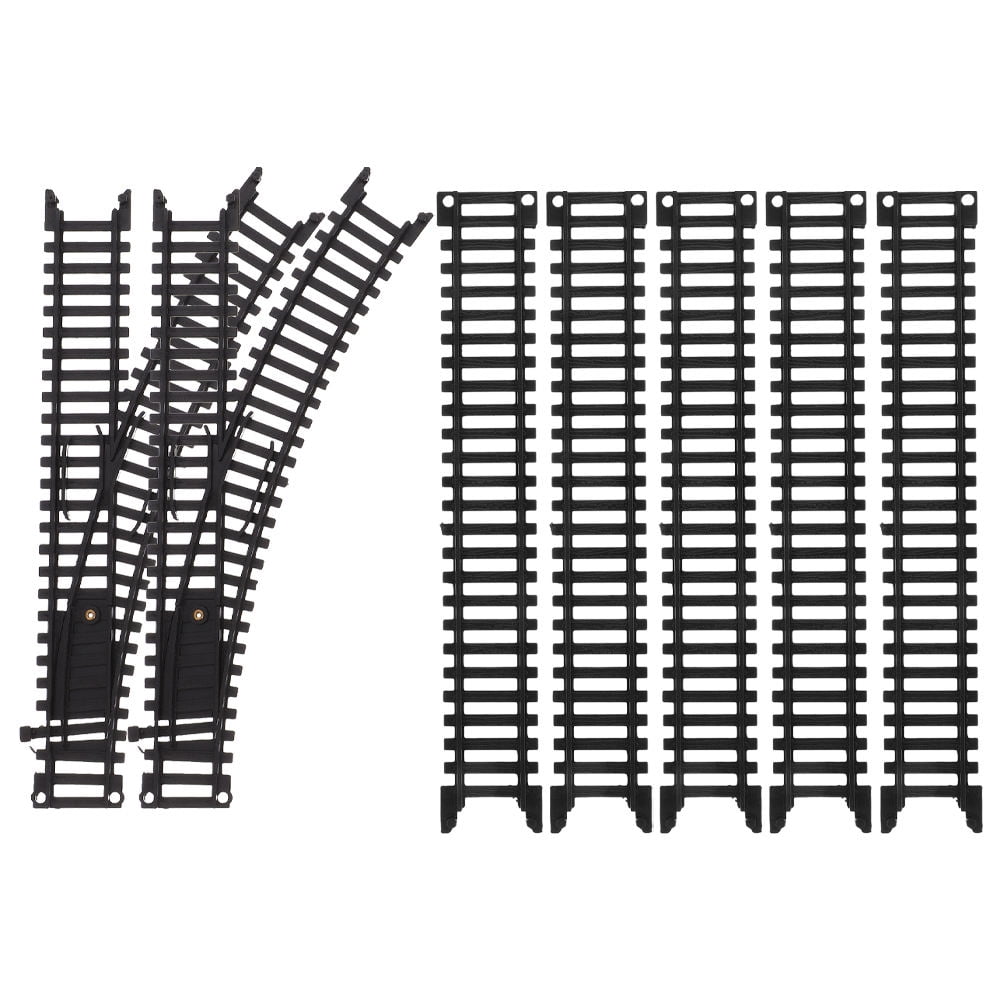 LOLIPPYY 1 Set Portable Train Track Buckle Plastic Train Track Storage ...