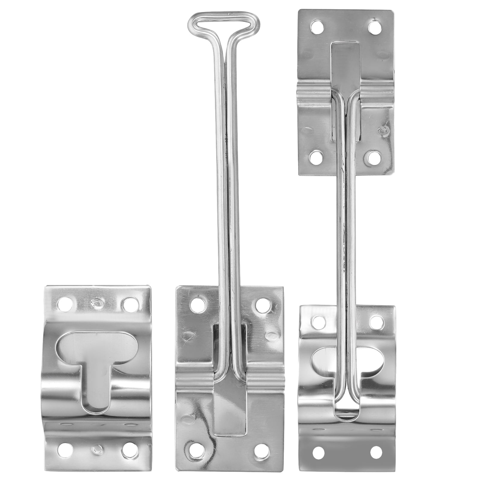 LOLIPPYY Heavy Duty RV Door Holder Set - Metal Trailer Door Hasp with ...