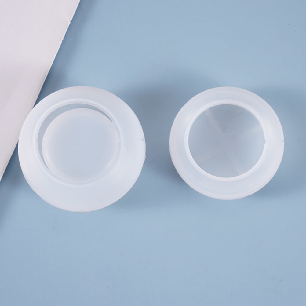 LOLIPPYY 1 Set Silicone Storage Jar Mold White Simple Structure for ...