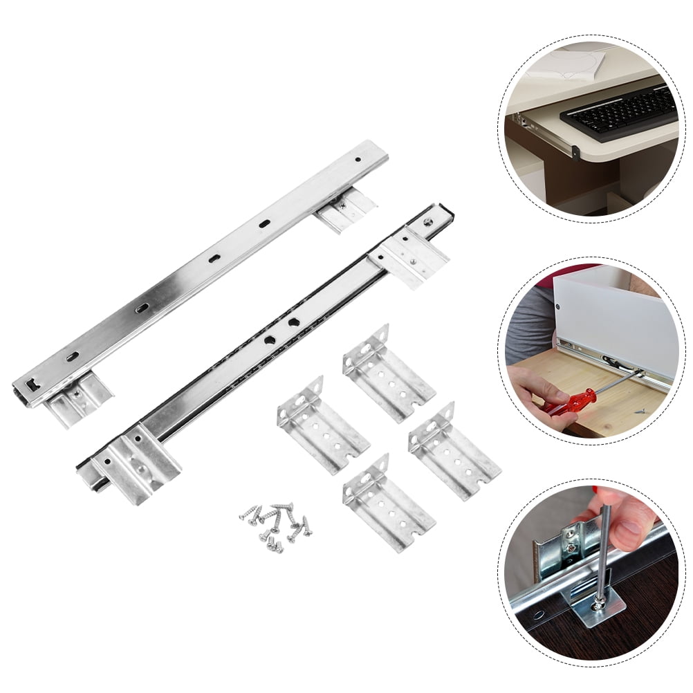 LOLIPPYY 1 Set Sliding Keyboard Drawer Guide Rail Sleek Design for ...