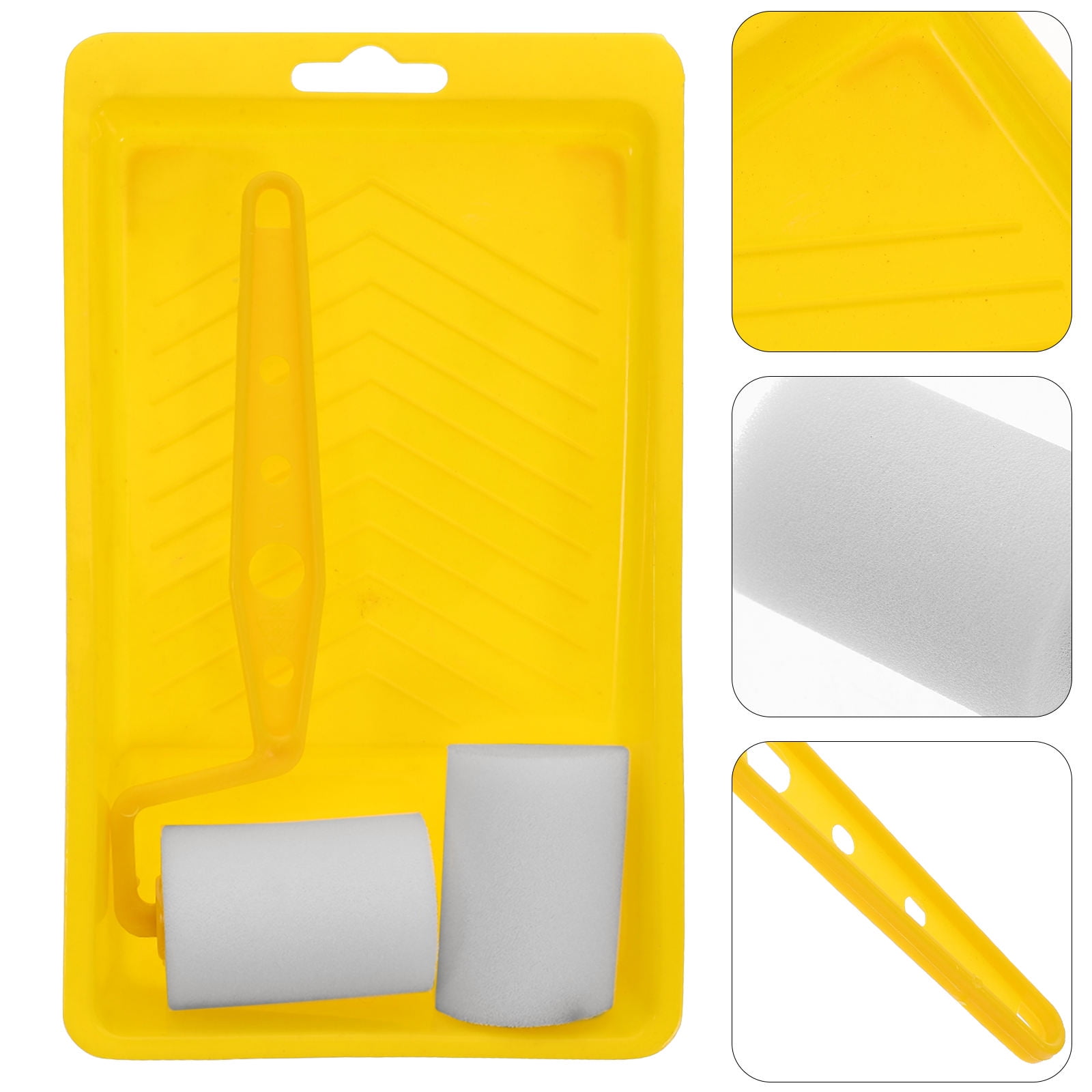 LOLIPPYY 1 Set Wall Paint Roller with Sponge Core for Furniture Surface ...