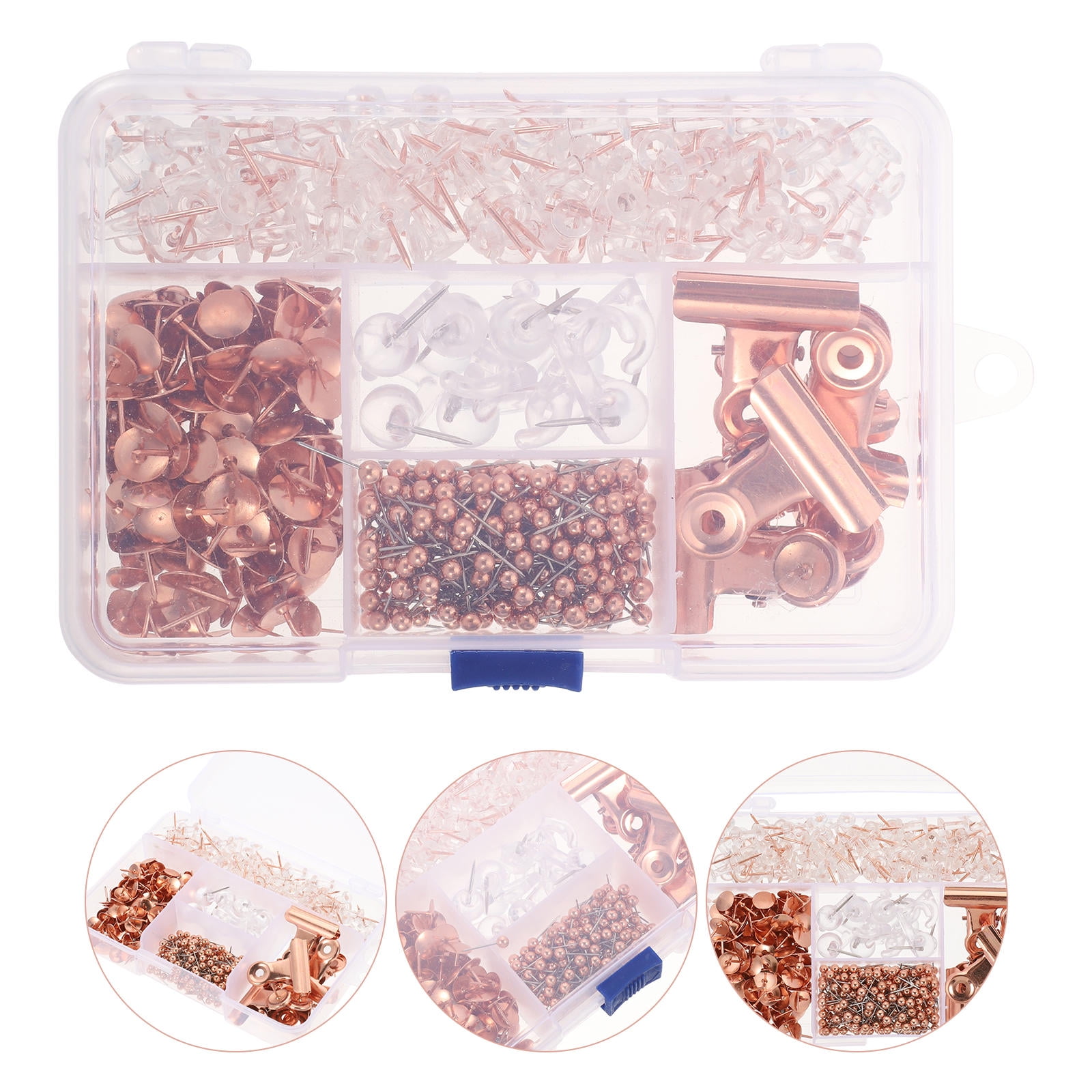 LOLIPPYY 1 Set of Paper Organizing Clip Rose Gold Metal for Marking ...