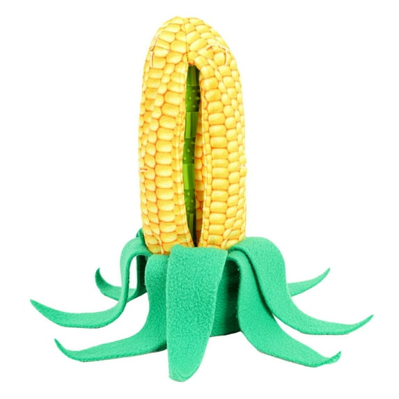 LOLIPPYY 1 Set of Pet Sniffing Toy Corn Shape Pet Feeder 2-in-1 Molar ...