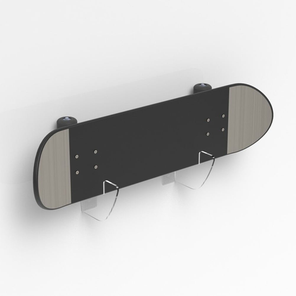 LOLIPPYY 1 Set of Skateboard Rack Display Acrylic Transparent Wall ...