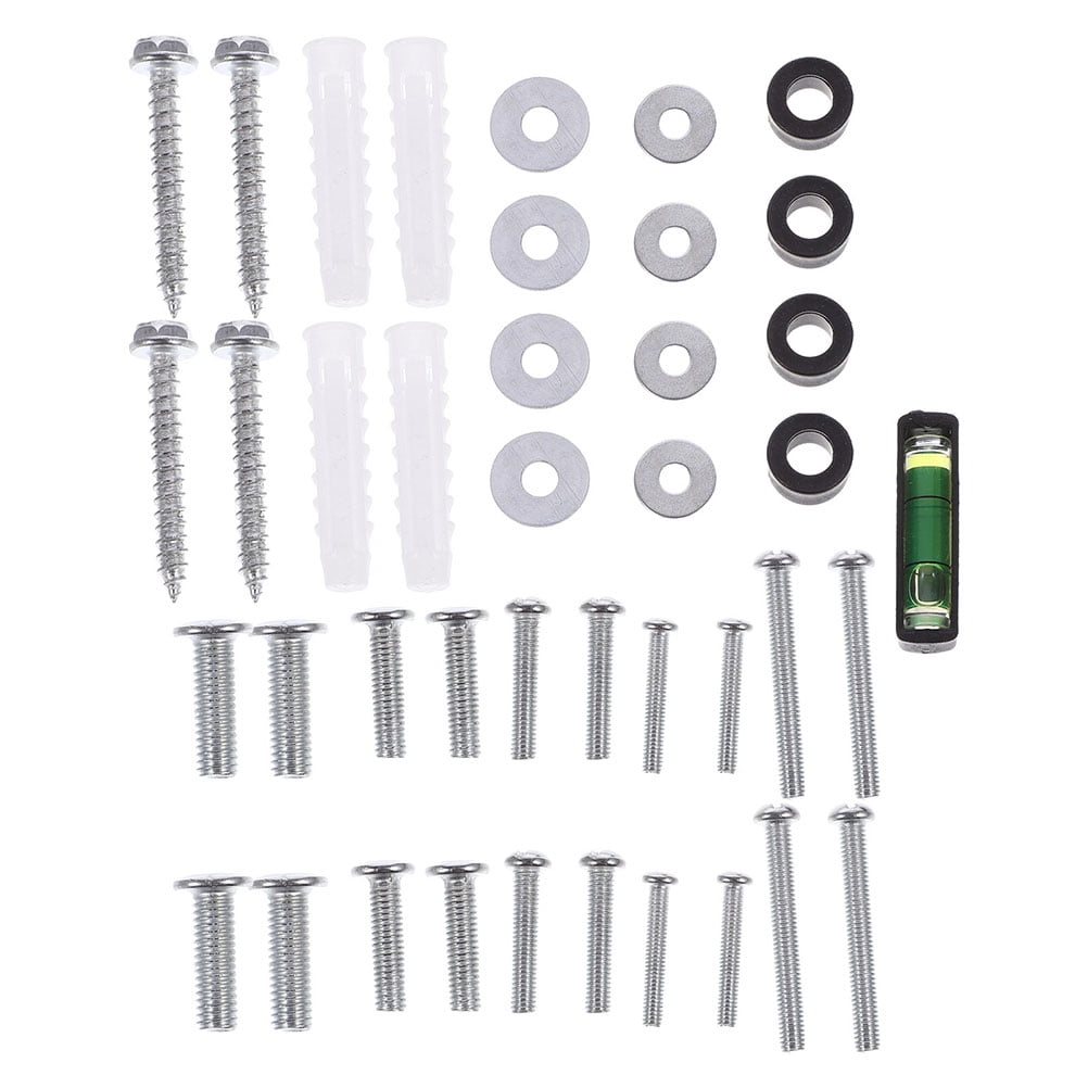 LOLIPPYY Wall Bracket Mounting Screws Set - Iron Hardware for ...