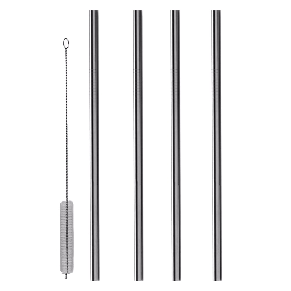 LOLIPPYY 1 Stainless Steel Straw Anti-rust Straight Straw for Eco ...