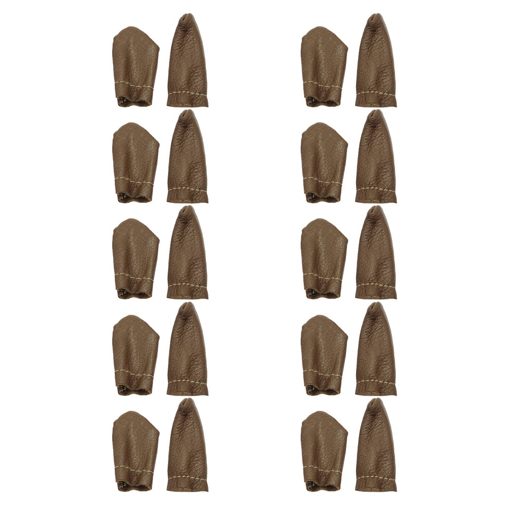 LOLIPPYY 10 Pairs Knitting Aid Finger Protectors in Random Color for ...