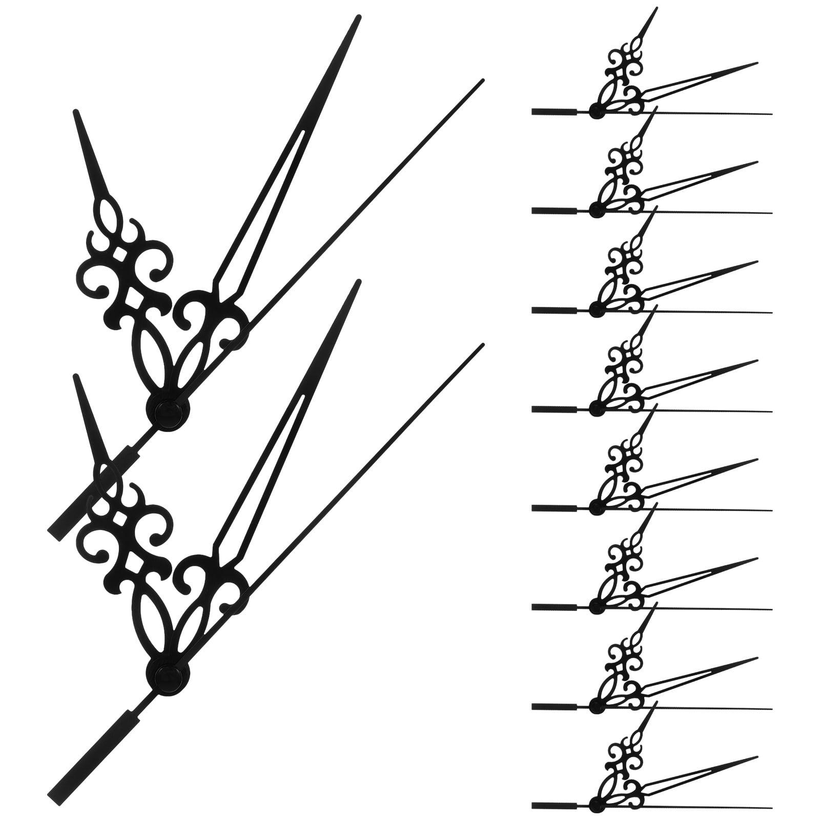 LOLIPPYY 10 Sets Elegant Clock Pointers Clock Hands Replacement ...