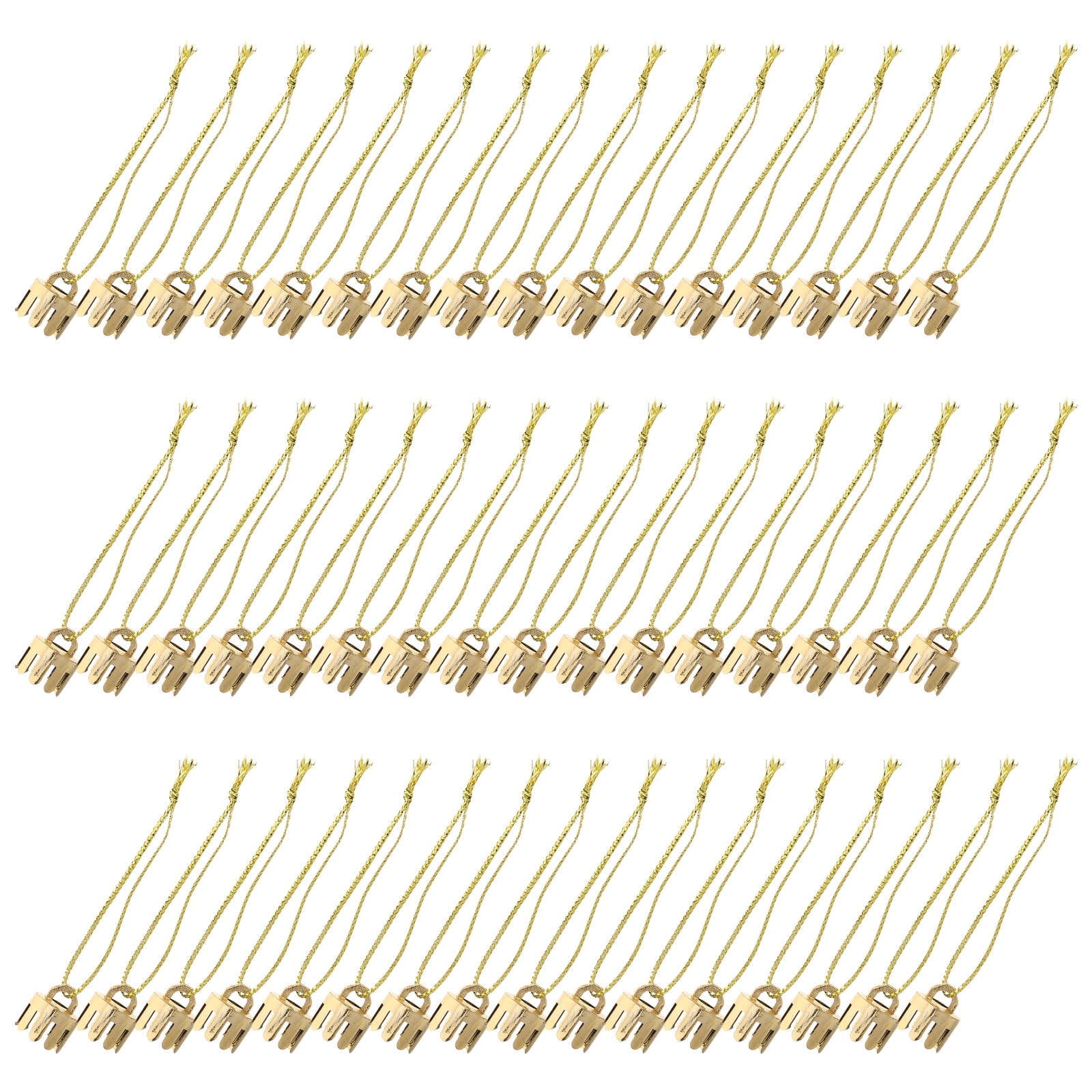 LOLIPPYY 1000 Pieces Plastic Ornament Caps Replacement for Christmas ...