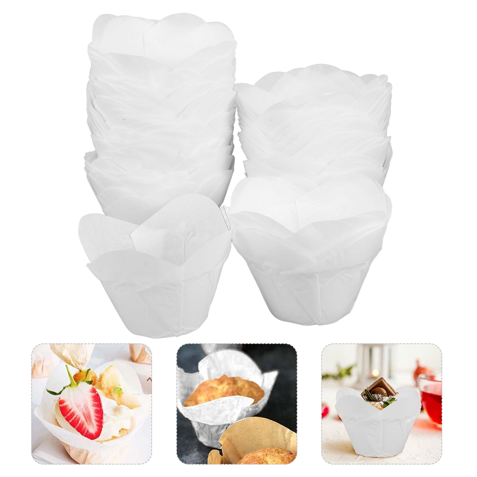 LOLIPPYY 100- Style Paper Oil Cups for Baking, Perfect for Professional ...