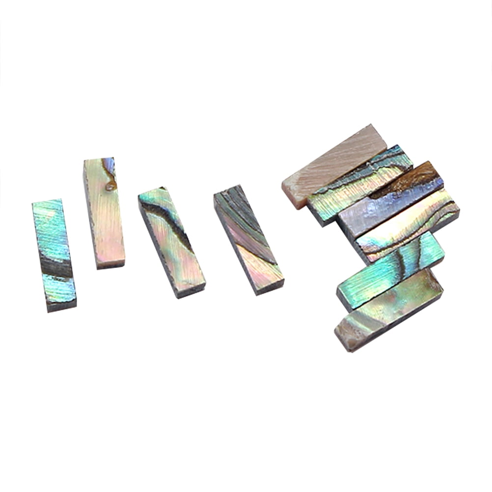 LOLIPPYY 10Pcs Abalone Shell Guitar Trim Purfling Strip for Banjo Cigar ...