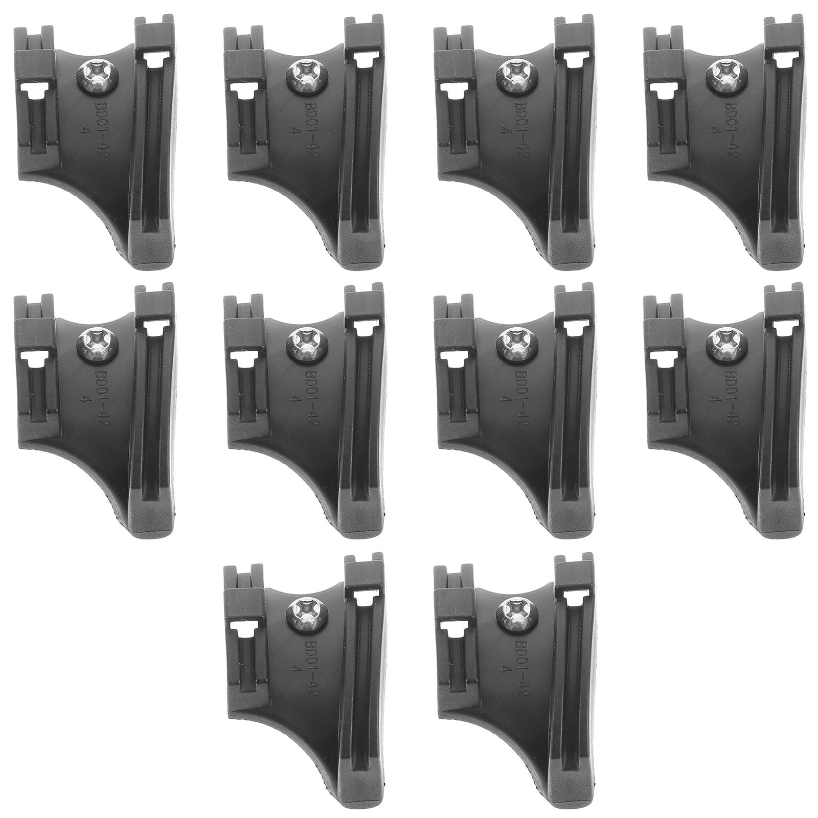 LOLIPPYY 10Pcs Black Bike Cable Guide for Brake Shift Durable Plastic ...