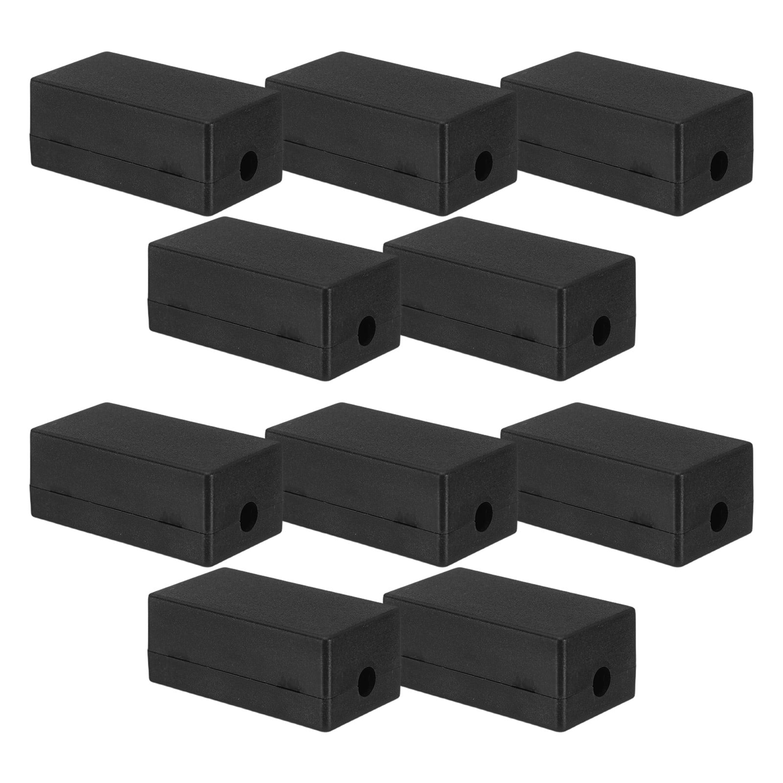 LOLIPPYY 10Pcs Black Plastic Cable Organizer Box with Flush Mount ...