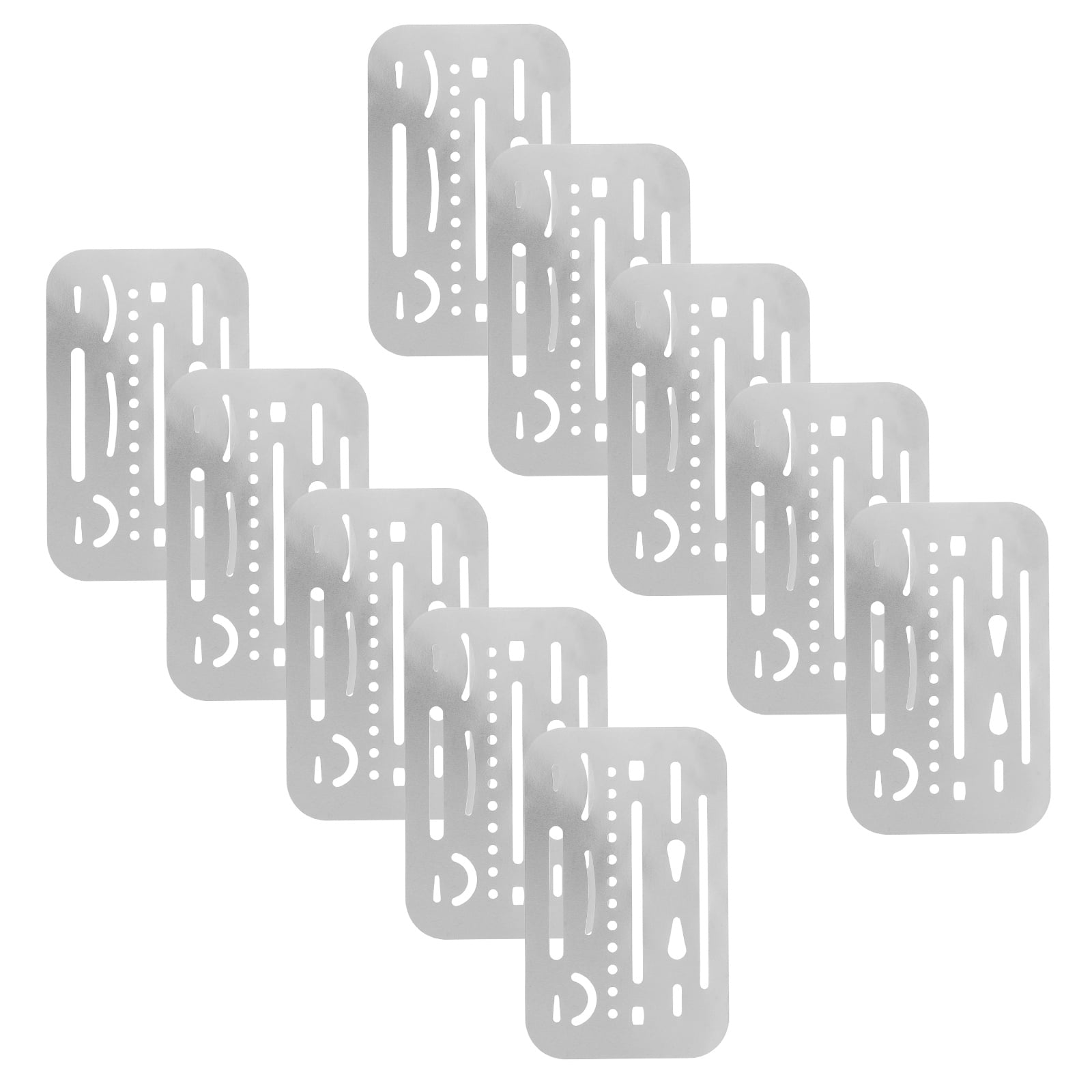 LOLIPPYY 10Pcs Drawing Eraser Shields and Drafting Stencils for ...