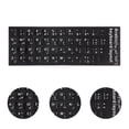 LOLIPPYY 10Pcs Easy Install Keyboard Stickers with Arabic Letters for ...