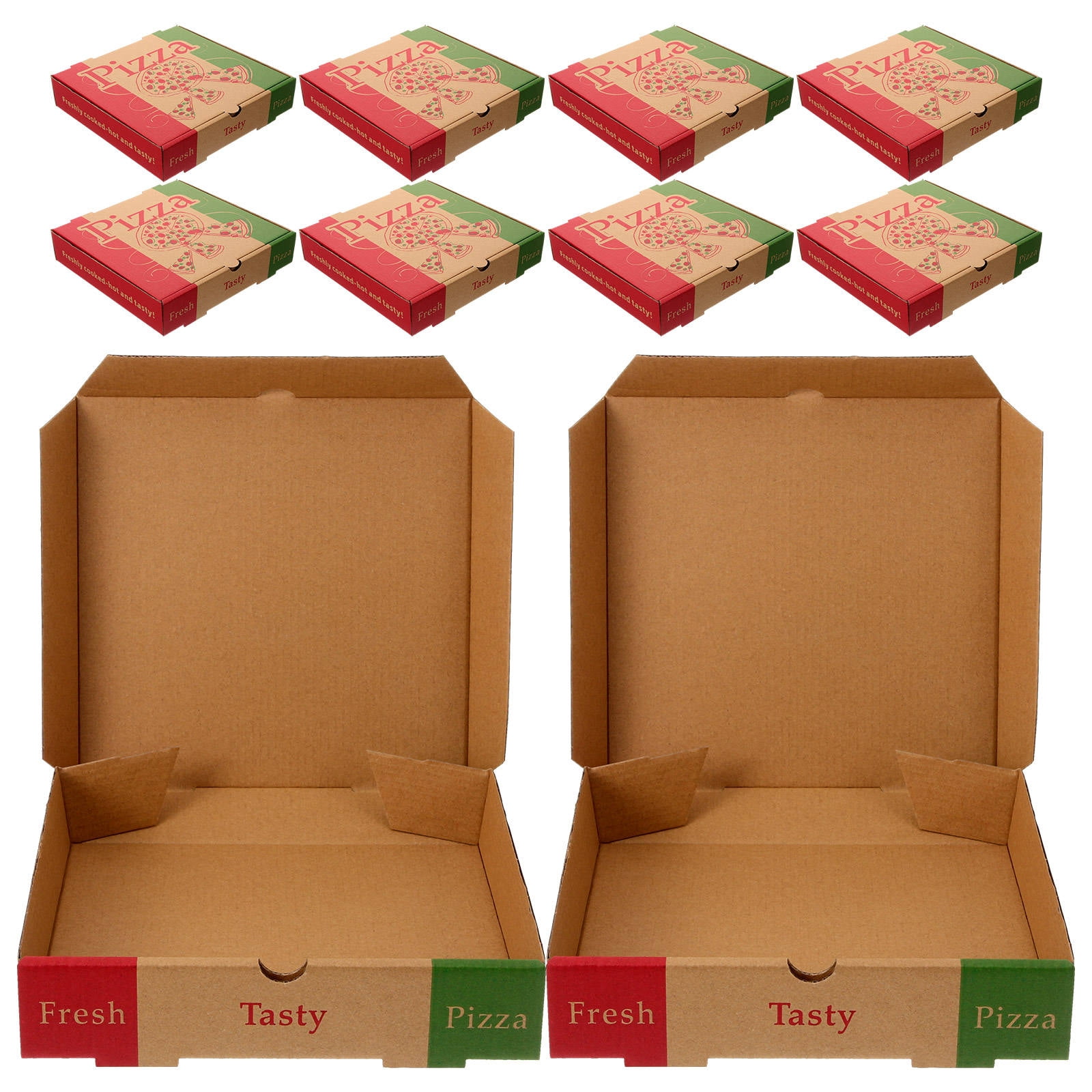 LOLIPPYY 10Pcs Multi Color Pizza Holder for Pizza Takeout and 8In ...