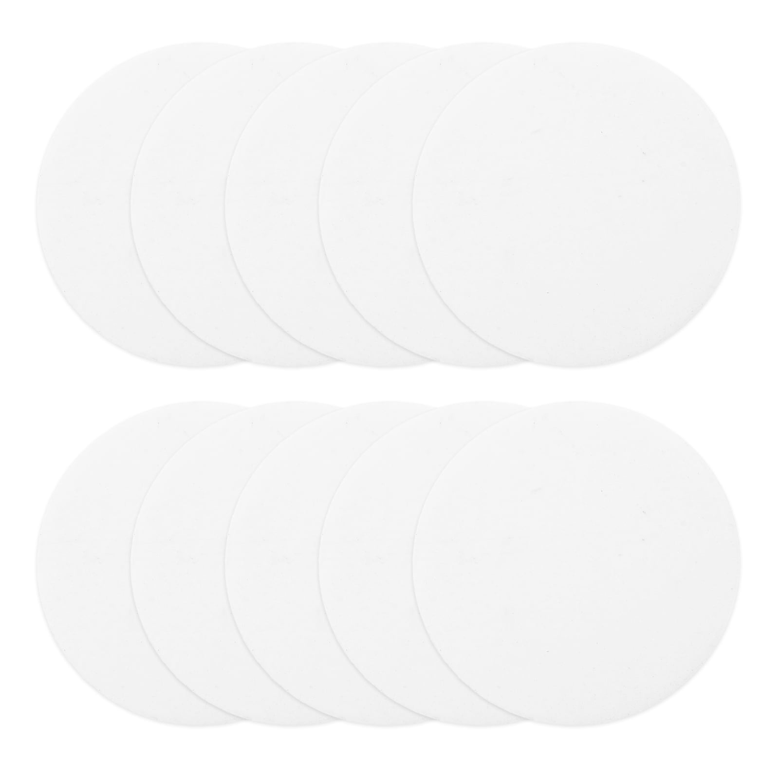LOLIPPYY 10Pcs Sublimation Blank Aluminum Plates White Coated Heat ...