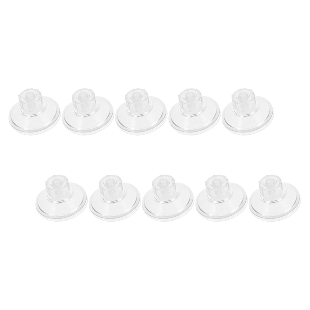 LOLIPPYY Plastic Suction Pads for Aquarium Transparent ABS 10Pack ...