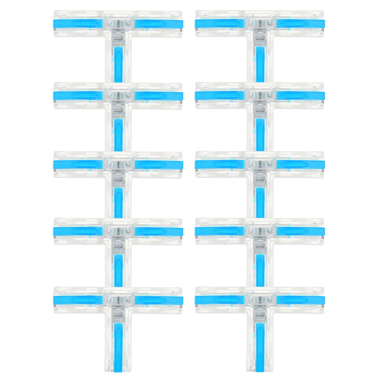 LOLIPPYY Nylon T-Type Quick Splice Wire Connectors 10Pcs 1.6x1x0.6in ...