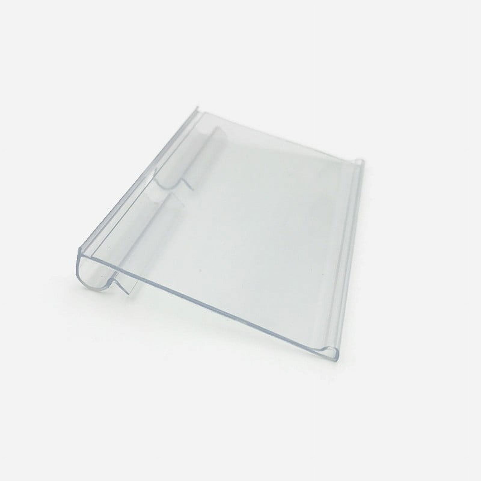 LOLIPPYY 10Pcs Transparent Price Tag Holders for Shelves with Easy ...