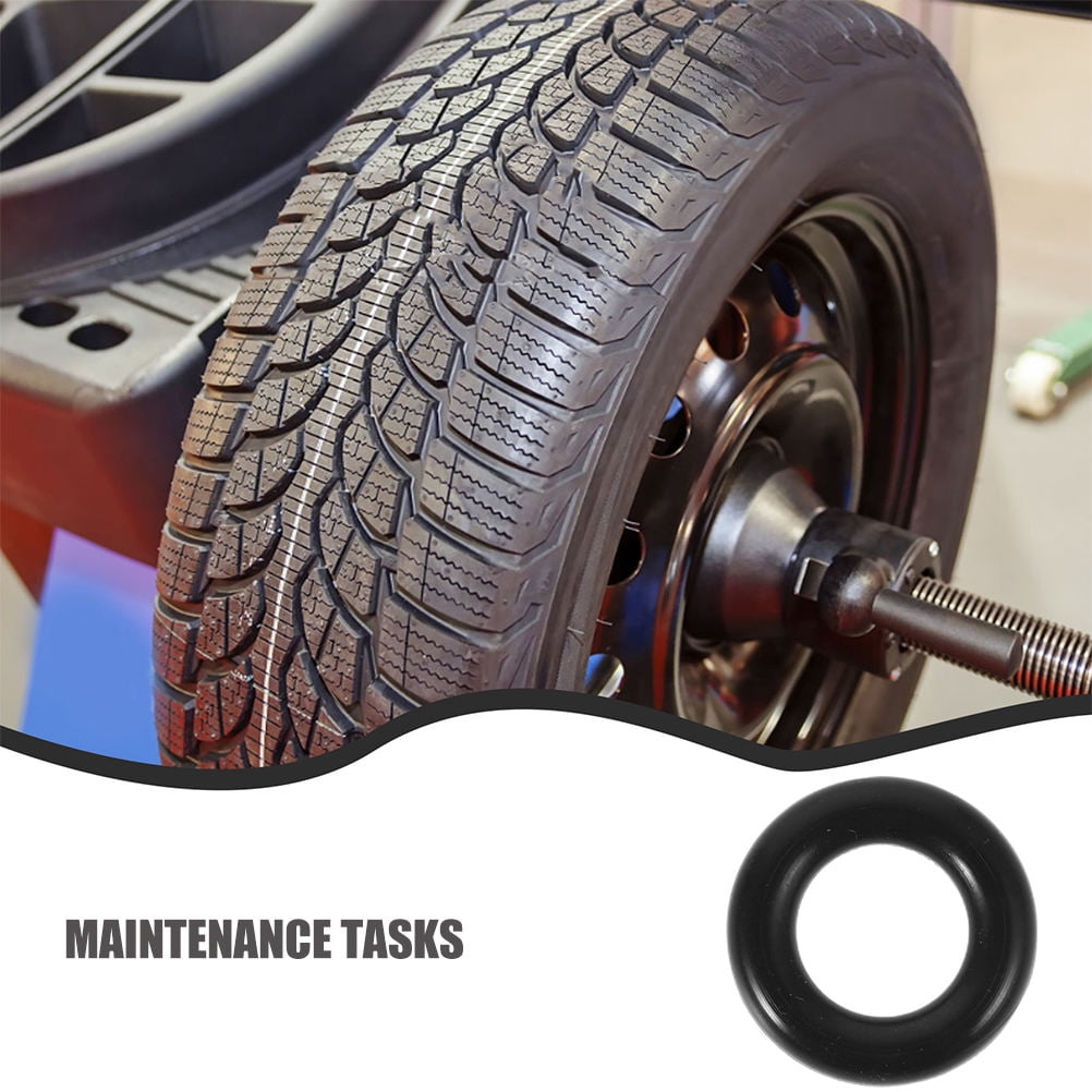 LOLIPPYY 10pcs Control Valve Seal Gasket Black Rubber Parts Tire ...