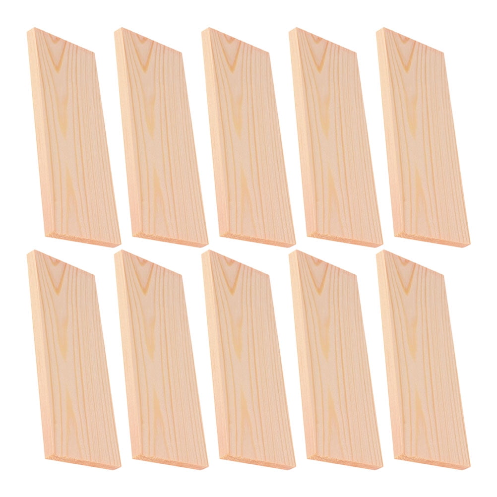 LOLIPPYY 10pcs DIY Wood Panels Khaki For Hobbyists Home Improvement In ...