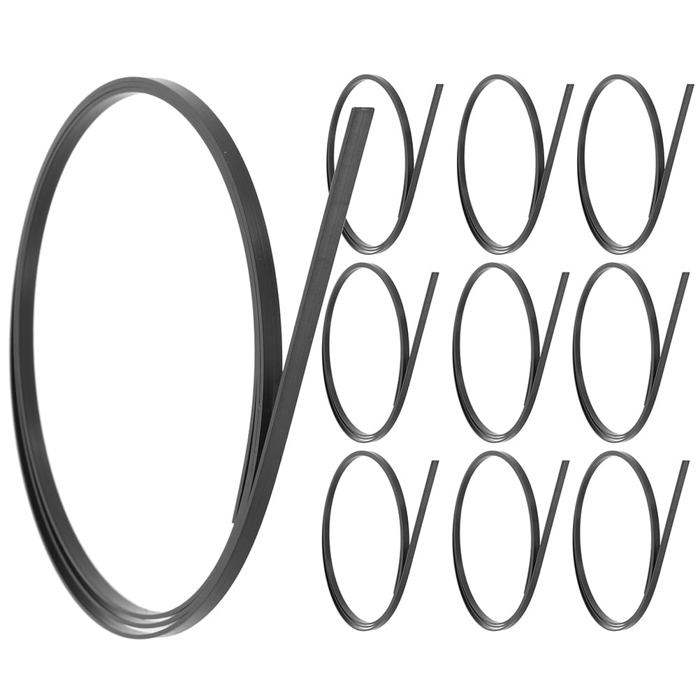 LOLIPPYY 10pcs Guitar Strips Black ABS for Musical Instruments Repair ...