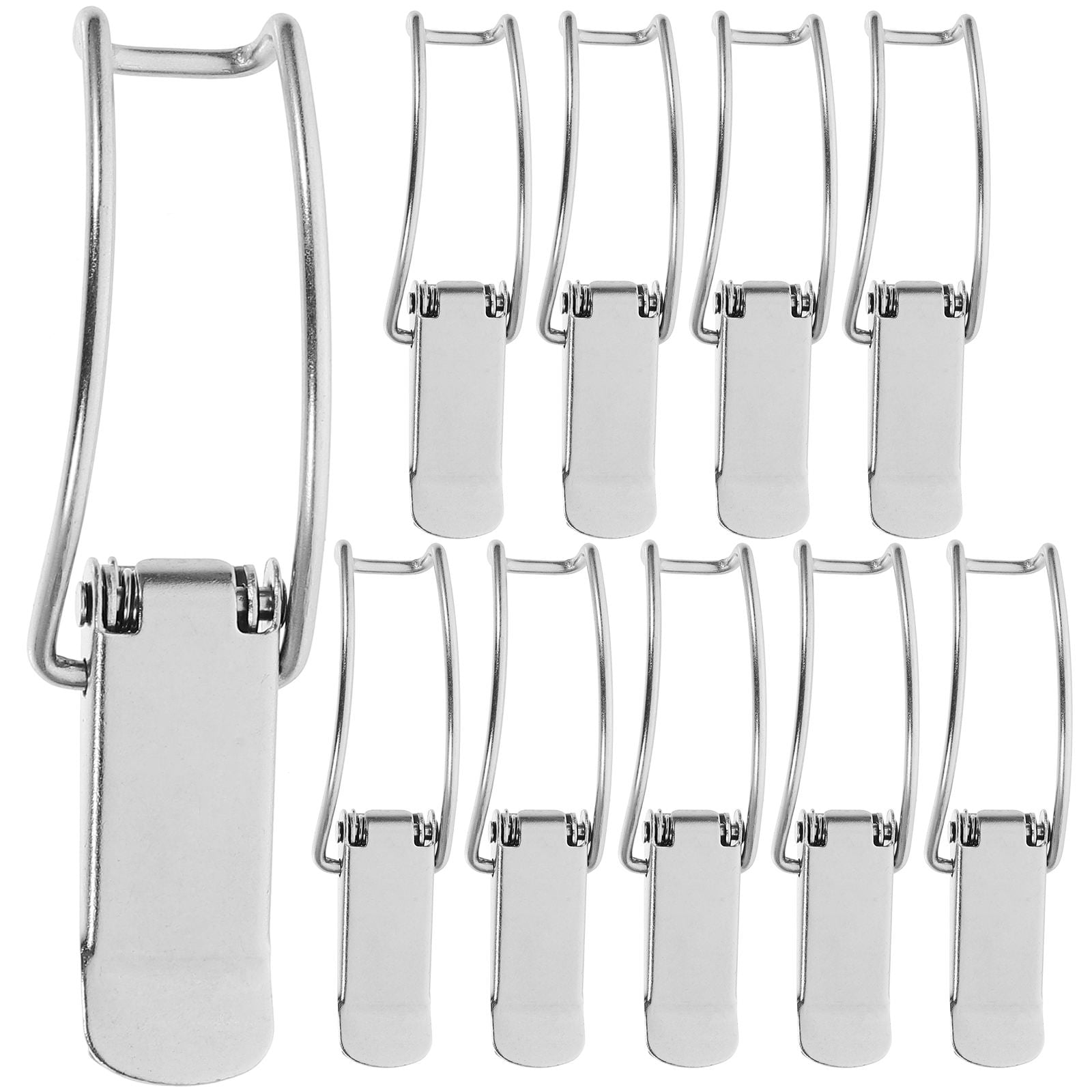 LOLIPPYY 10pcs Heavy Duty Spring Latch Small Box Latches Steel Spring ...