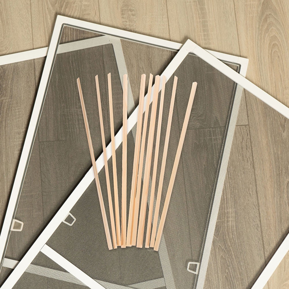 LOLIPPYY 12 Pcs Window Screen Molding Decor Wood for Photography Props ...