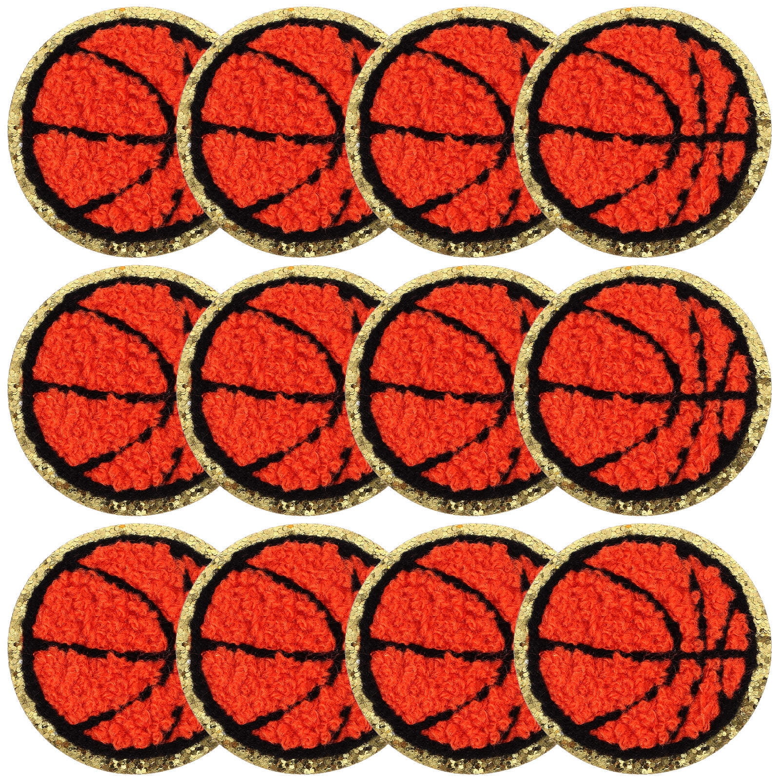 LOLIPPYY 12Pack Dark Red Square Polyester Patches for Clothes Bags Hats ...