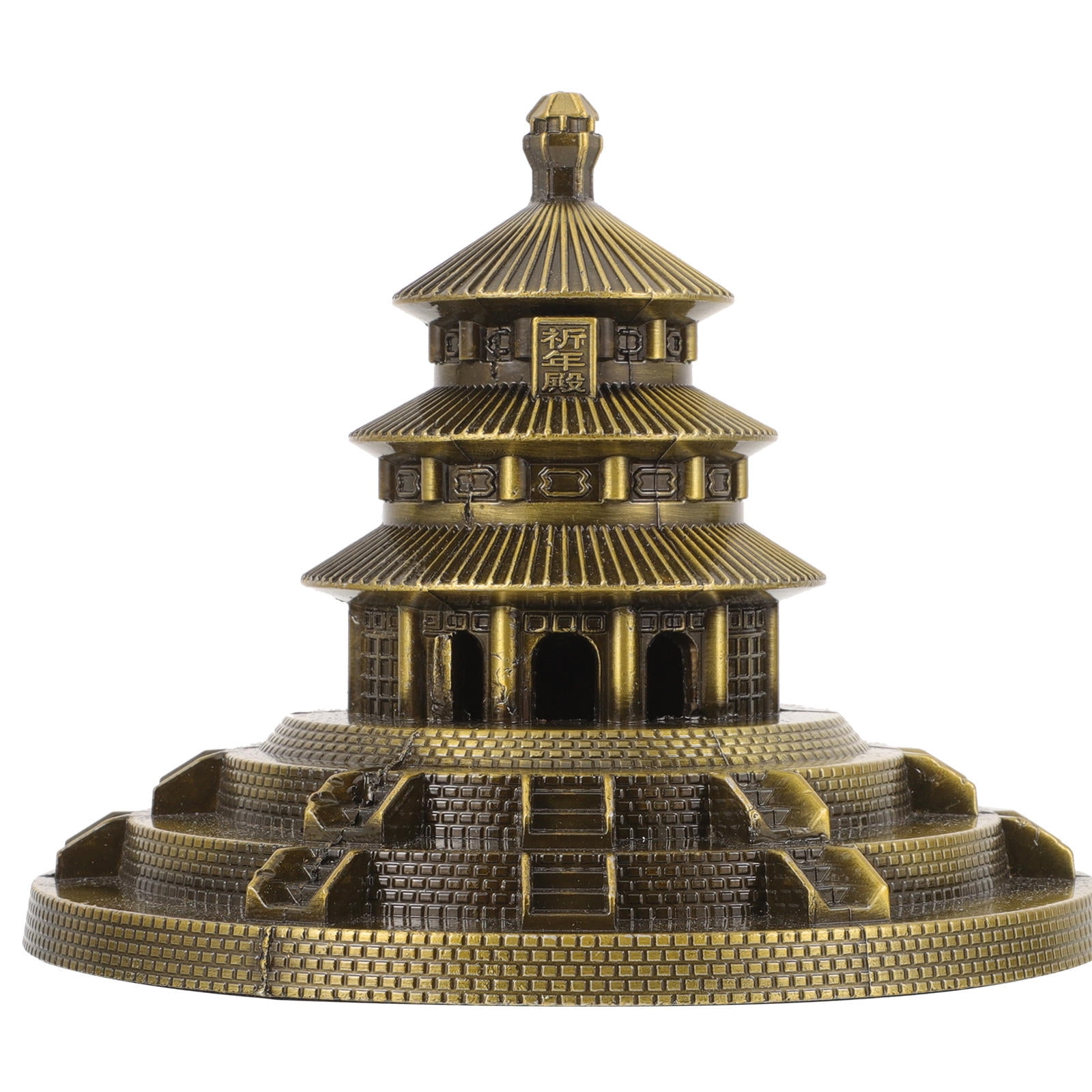 LOLIPPYY 12Pcs Ancient Chinese Temple Tabletop Model Building Miniature ...