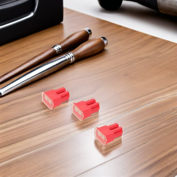 LOLIPPYY 12Pcs Red Vehicle Fuse Junction Box Easy Maintenance Auto Fuse ...