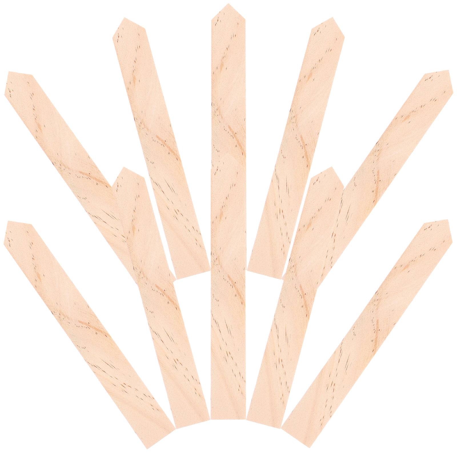 LOLIPPYY 20Pcs Wooden Garden Plant Markers with 14 Identification ...