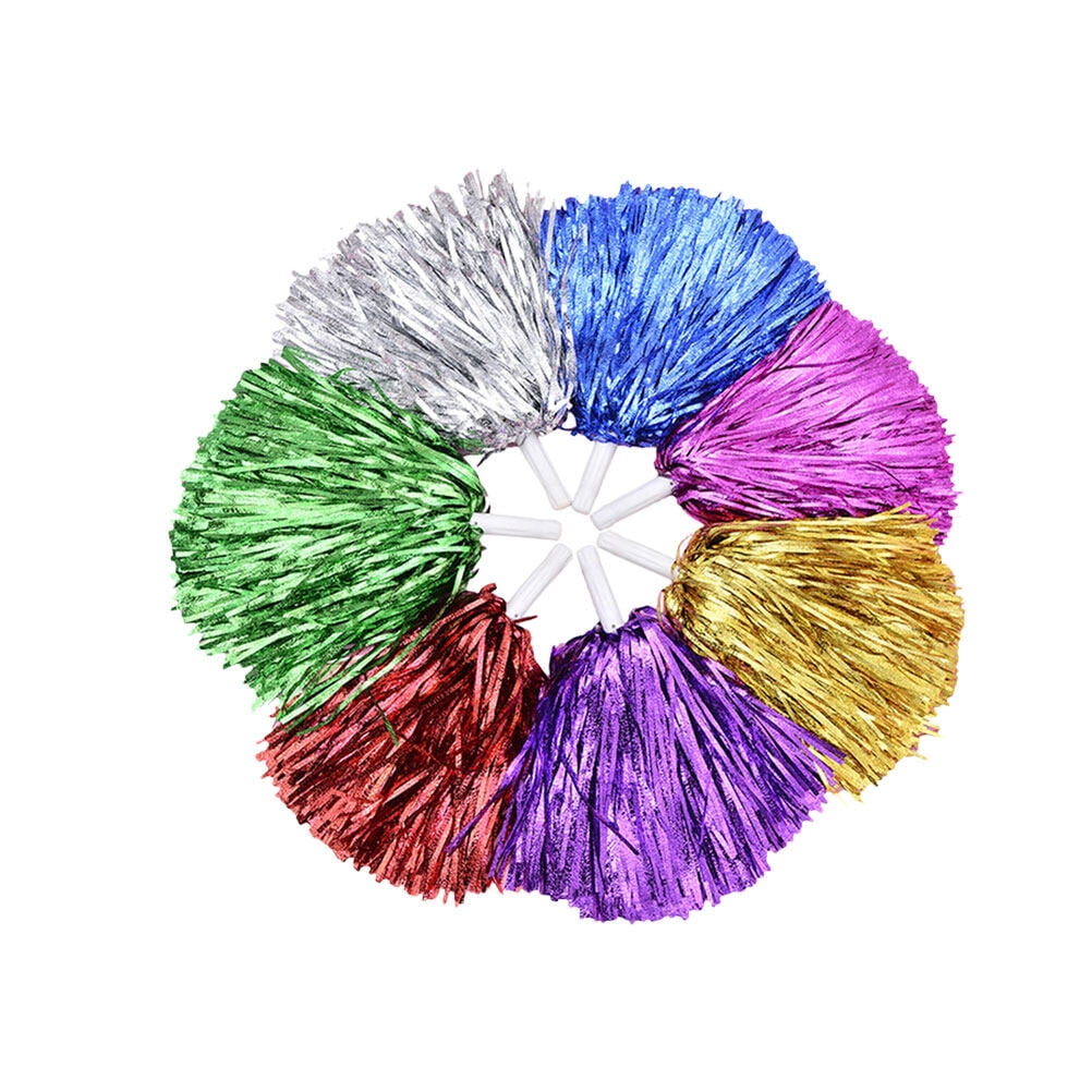 LOLIPPYY 14-Piece Plastic Cheer Props Set with Mixed Color Glossy ...