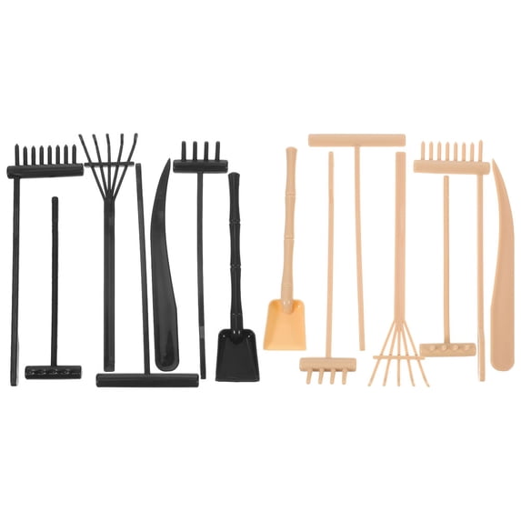 LOLIPPYY 14-Piece Zen Garden Rake Set for Sandbox and Meditation with ...